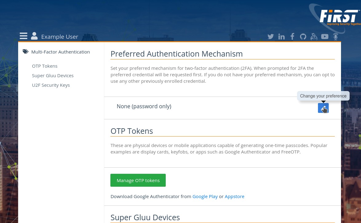 FIRST Portal and Identity Solution