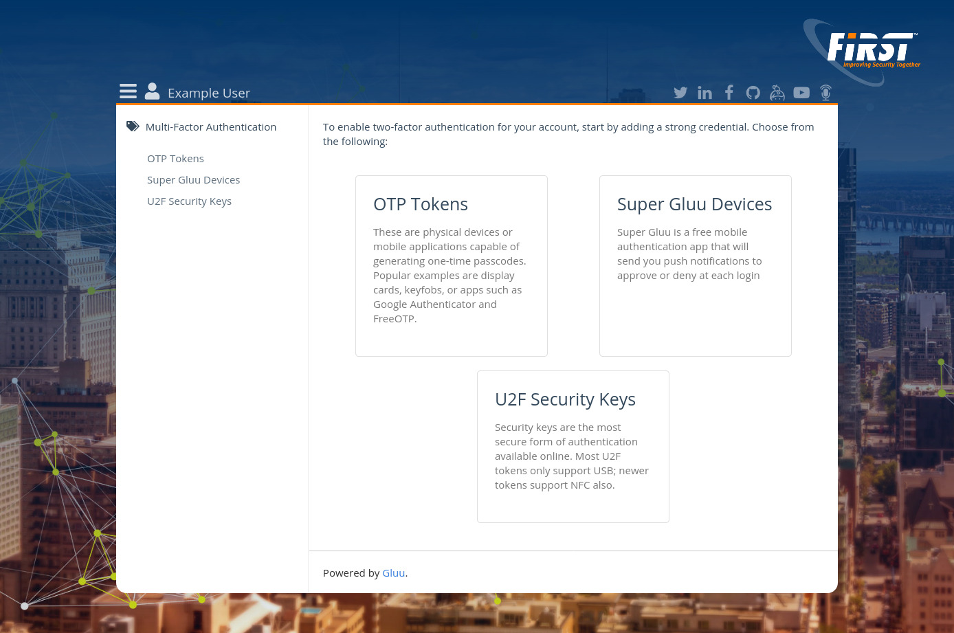 FIRST Portal and Identity Solution